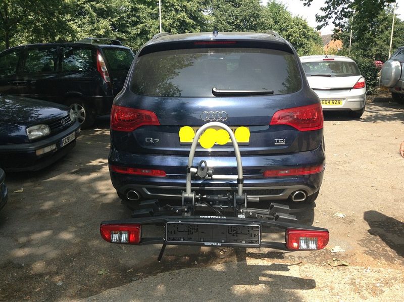Audi Q7 cycle rack