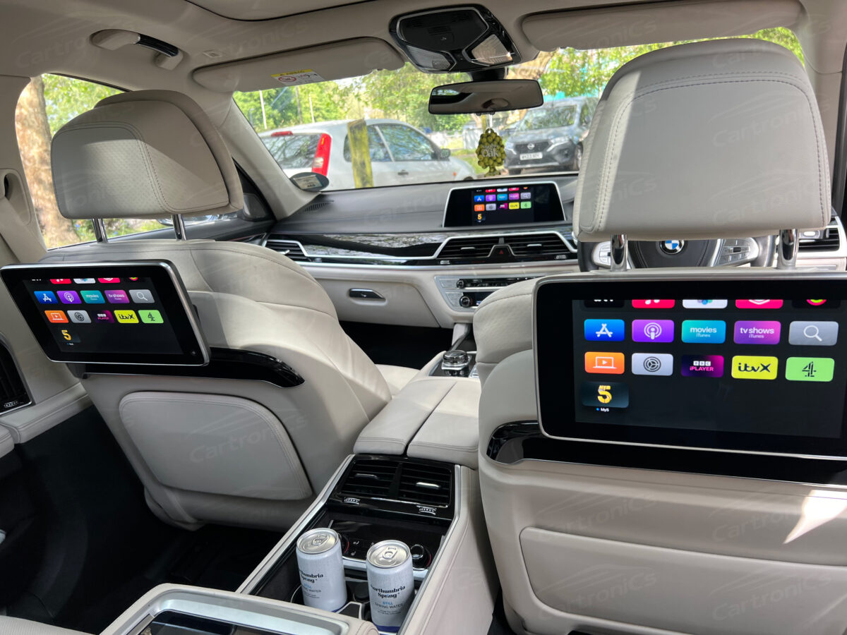 BMW Factory Screen Apple TV Installation