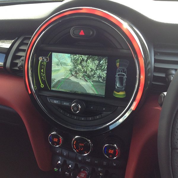 BMW Mini retrofit rear camera