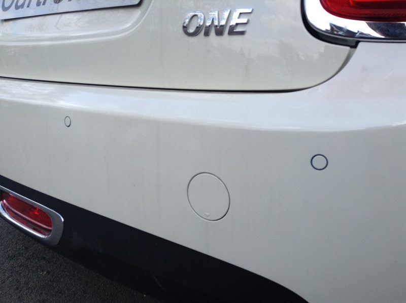 BMW Mini Retrofit rear parking sensors