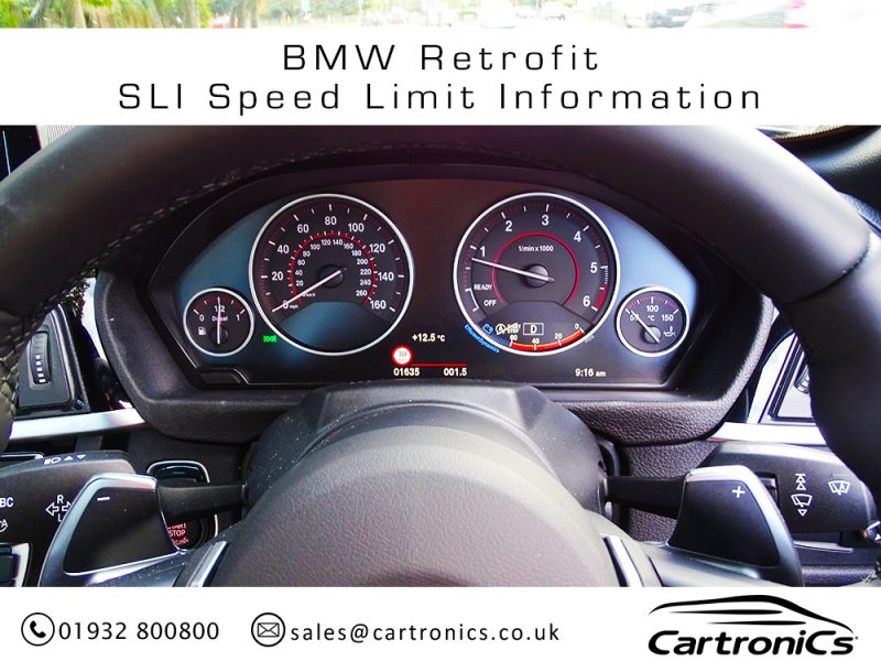 Speed Limit Information Retrofit BMW 3 Series F30