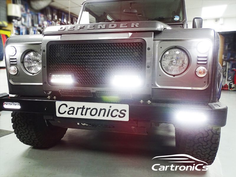 Land Rover Defender Light Upgrade