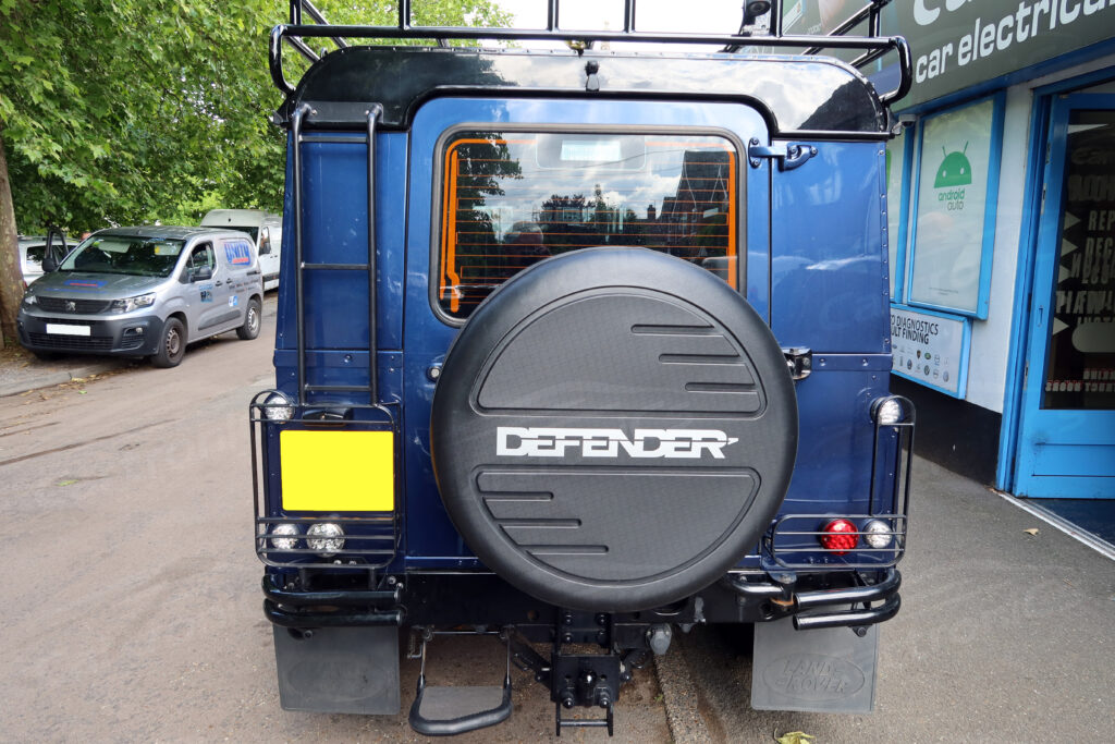 Land Rover Defender Entertainment and Speaker Upgrade