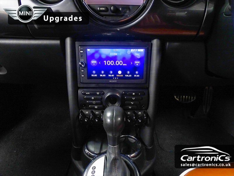 MINI Cooper Convertible Double Din 2DIN Upgrade