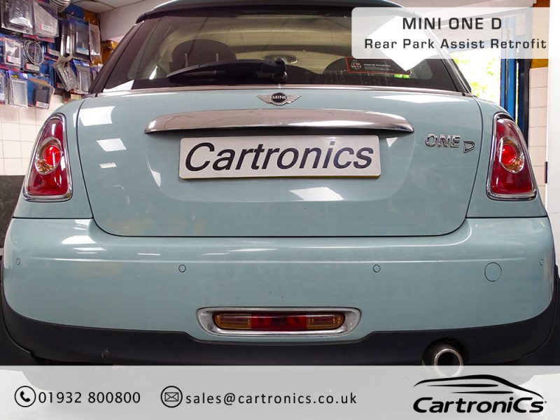 BMW Mini Retrofit rear parking sensors