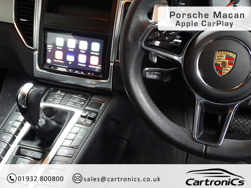 Porsche Macan Upgrade Radio Nav Double Din