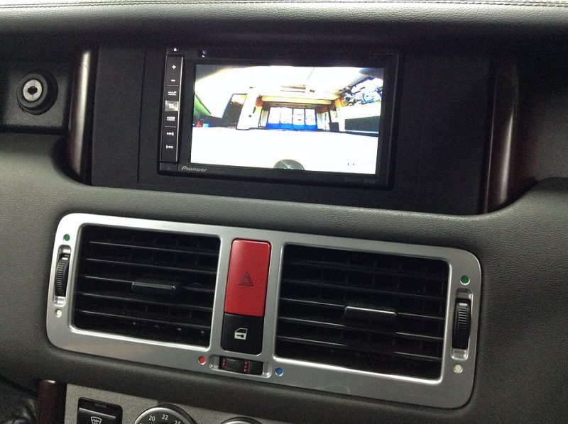 RangeRover L322 double din navigation