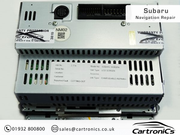 Subaru Navigation Radio Screen Repair – Cartronics