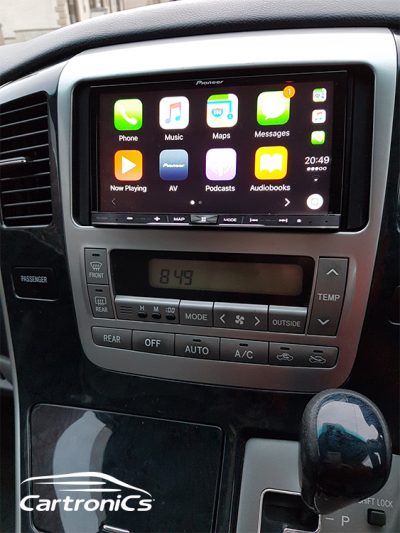 Toyota Alphard Gen 1 2002 2005 DAB Navi Upgrade – Cartronics