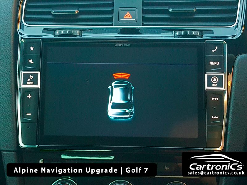Golf 7 Navigation Radio Upgrade with Alpine