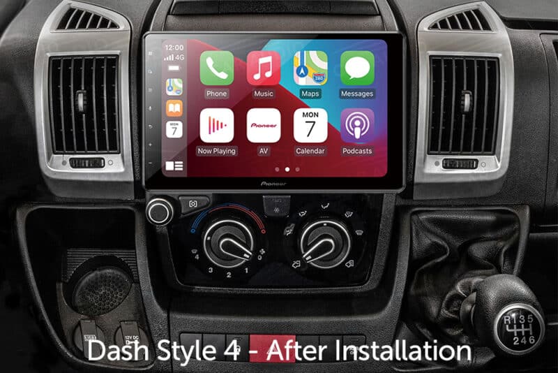 Fiat Ducato Early Generation Radio Navigation DAB Apple CarPlay Android ...
